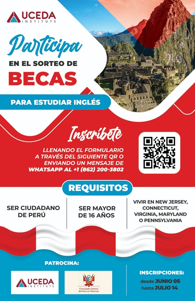 INSTITUTO UCEDA SORTEA BECAS DE INGLÉS A TRAVÉS DEL CONSULADO PERUANO ...